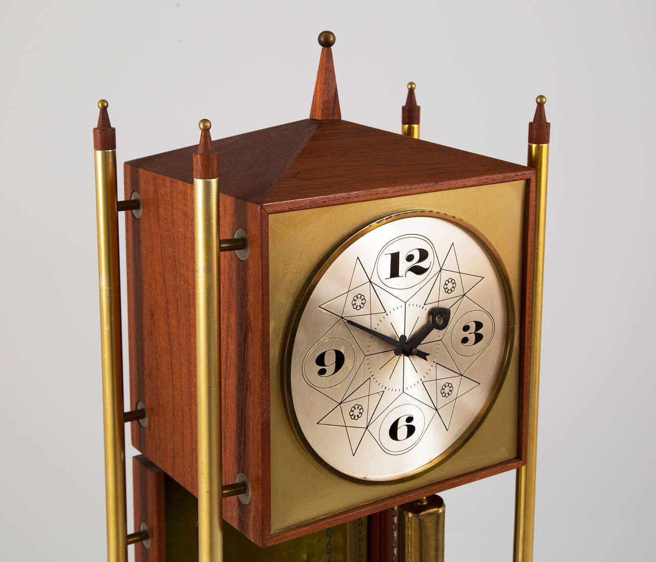 "Swag-Leg" Grandfather Clock by George Nelson For Sale at 1stDibs ...