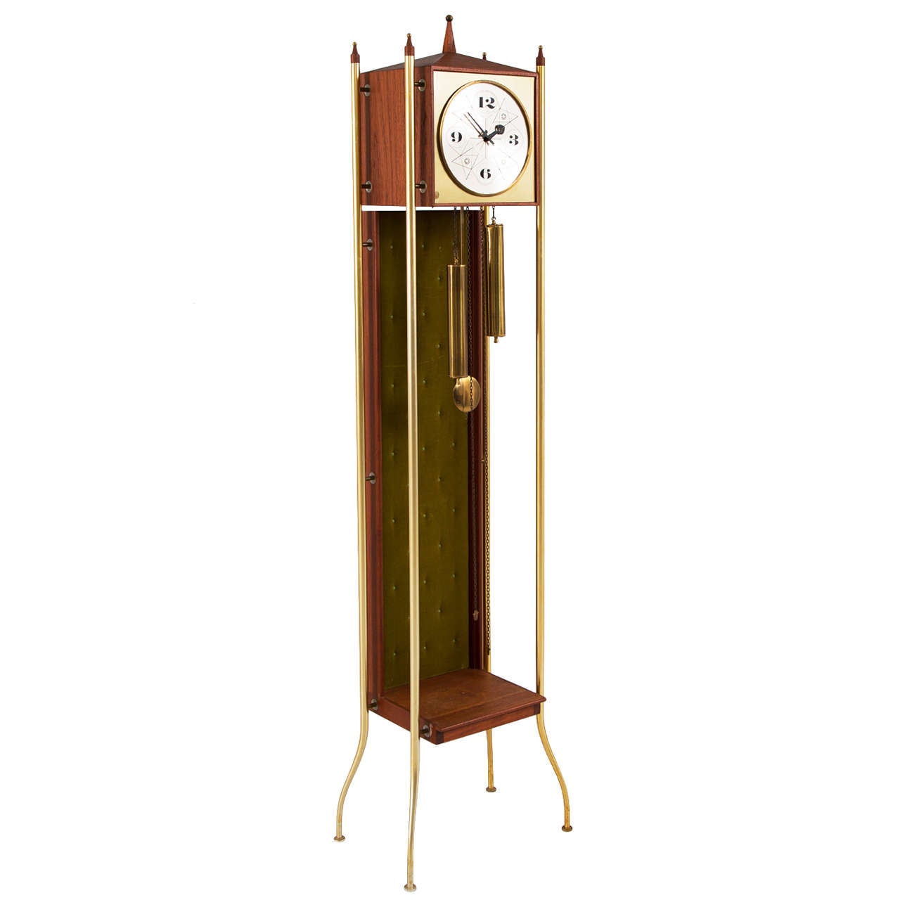 "Swag-Leg" Grandfather Clock by George Nelson For Sale at 1stDibs ...