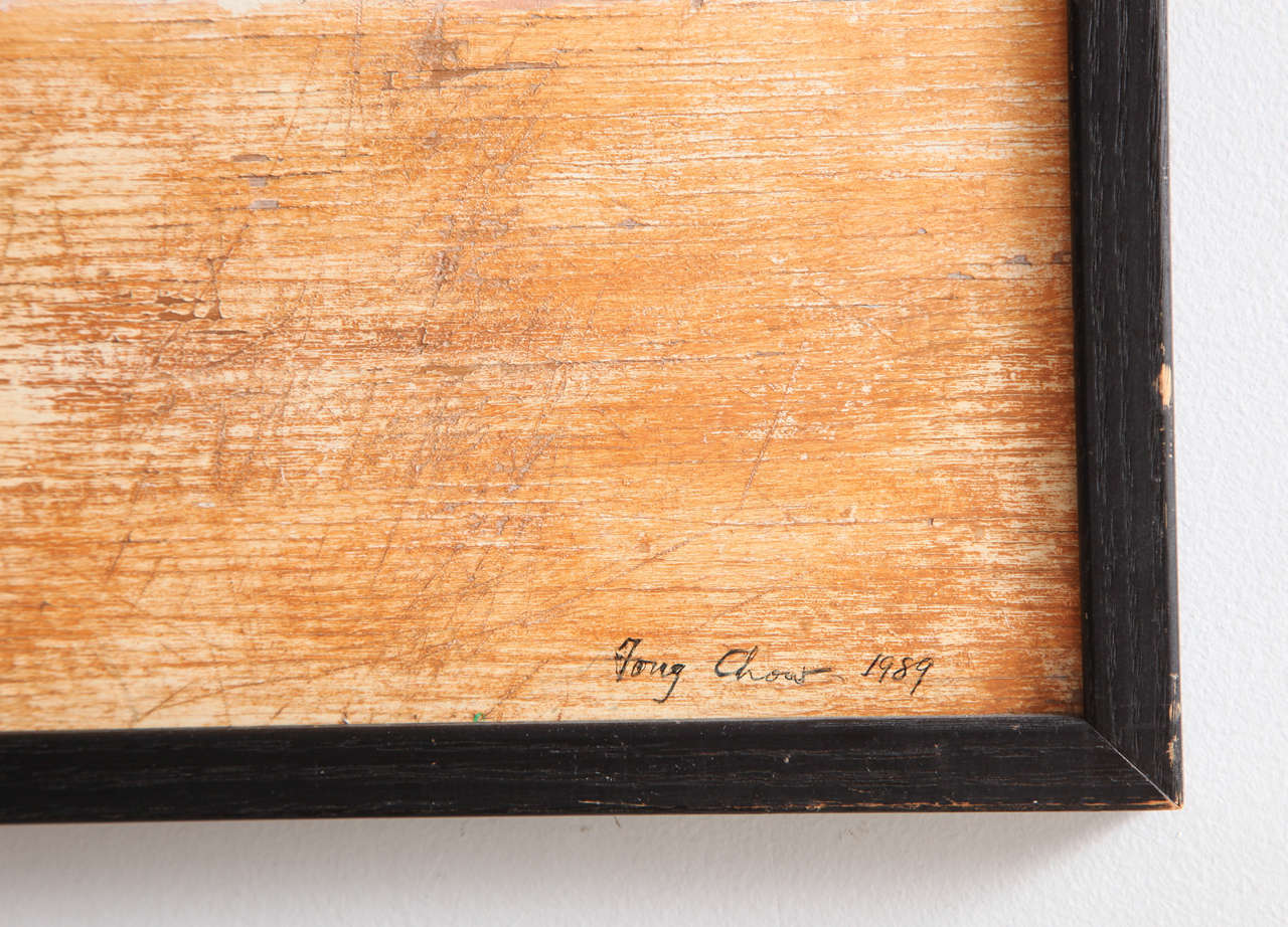 Mother Elephant and Baby Pink Elephant by Fong Chow at 1stDibs