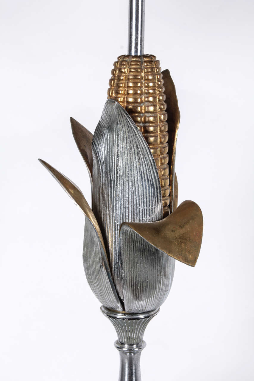 Nice Corn Lamp by Maison Charles For Sale at 1stDibs