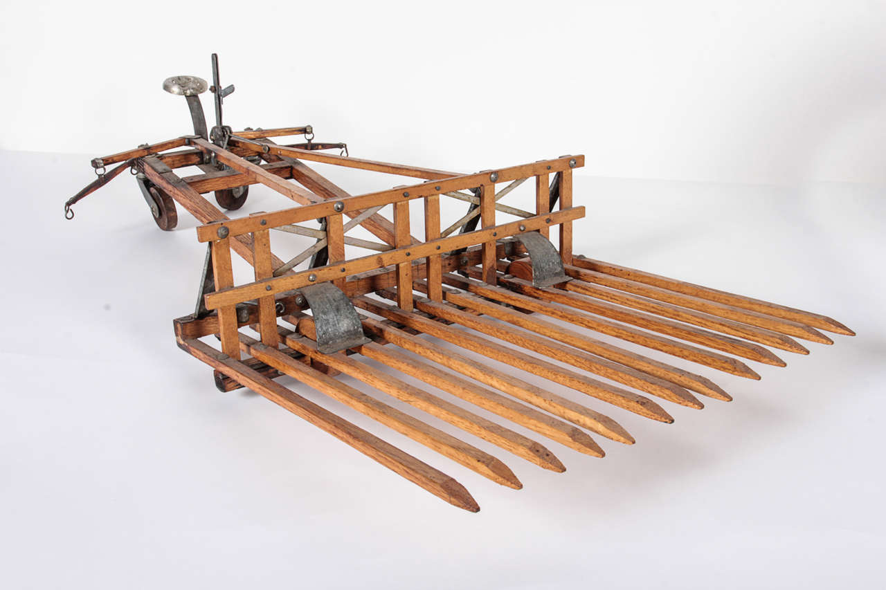 Horse Drawn Rake Model For Sale at 1stDibs