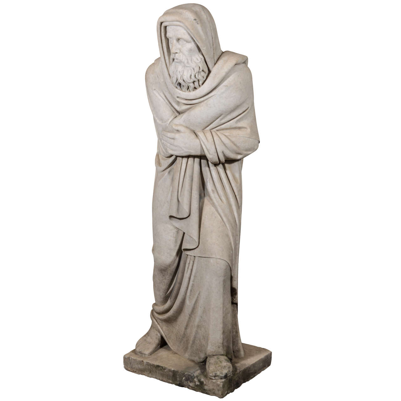 19th Century Italian, Large-Scale, Translucent Marble Sculpture at 1stdibs