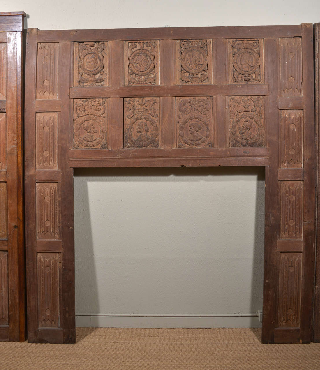 Set of Eleven 16th Century Carved Linenfold Wood Panels at 1stDibs ...