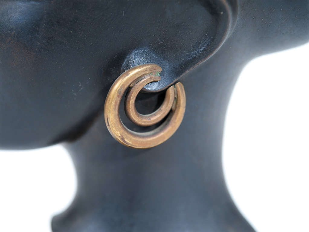 Hagenauer Bronze Mask Sculpture For Sale at 1stDibs