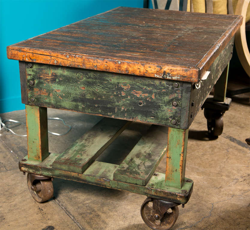 Industrial Factory Cart, C. 1920-40 For Sale at 1stDibs