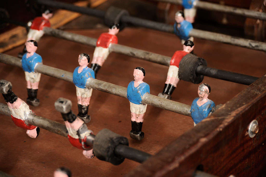 Awesome Vintage Foosball Table at 1stDibs | vintage foosball table for ...