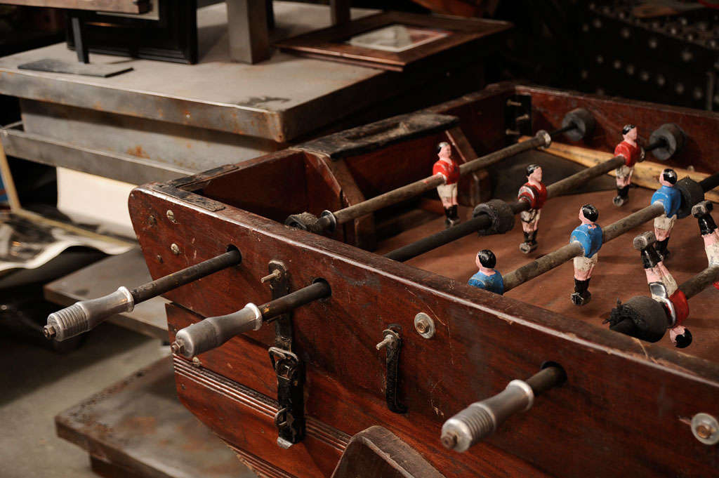 Awesome Vintage Foosball Table at 1stDibs | vintage foosball table for ...