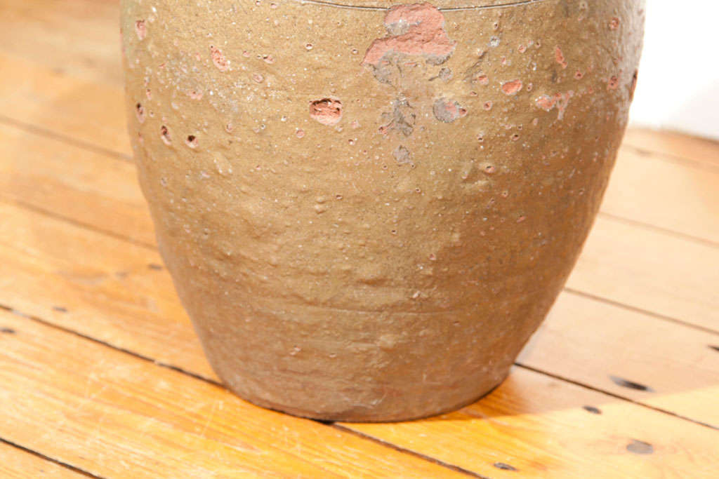 Glazed Terracotta Chinese Rice Wine Storage Pot For Sale at 1stDibs ...