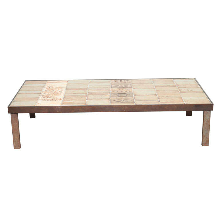 Roger Capron Coffee Table at 1stDibs