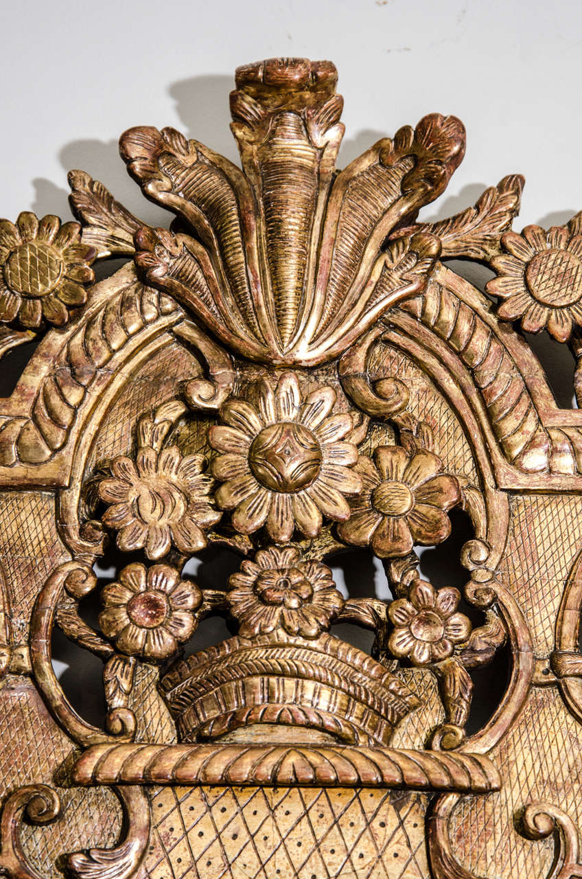 French Regence Giltwood Mirror at 1stDibs