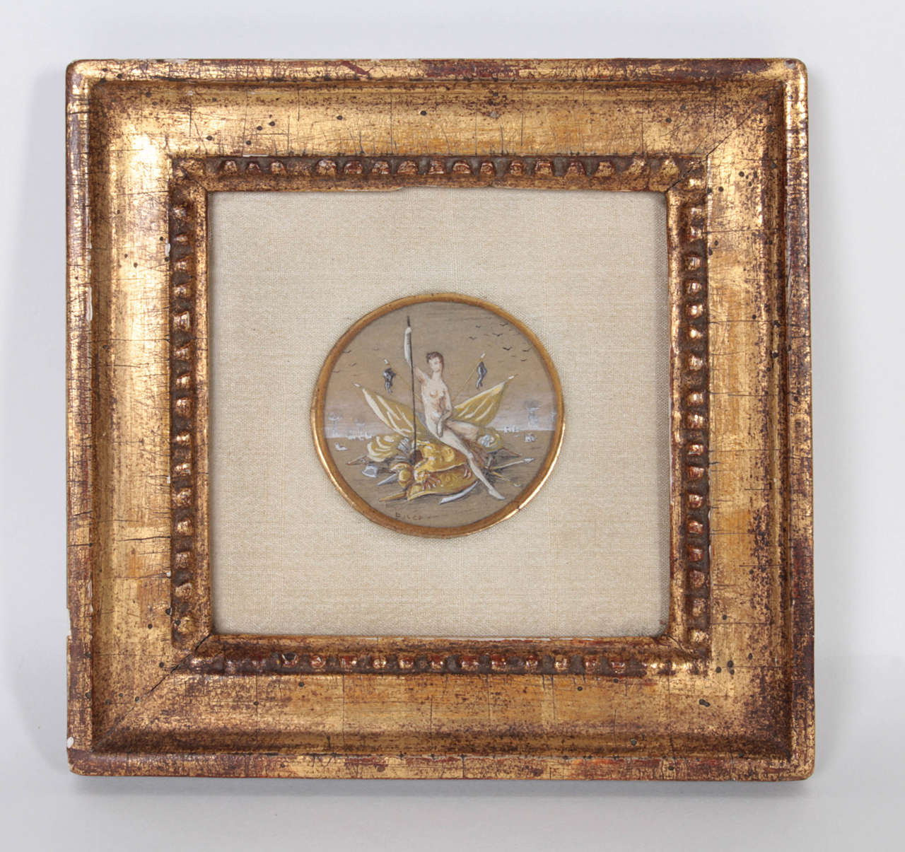 Rare miniature painting by the legendary jeweler Fulco di Verdura at ...