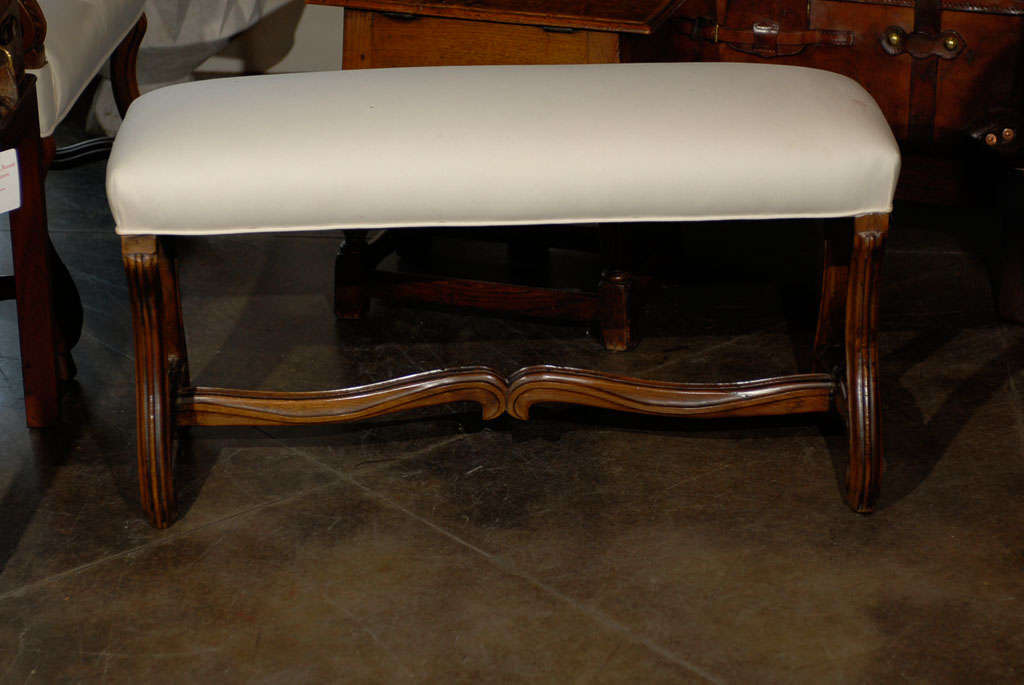 Narrow French Bench at 1stDibs