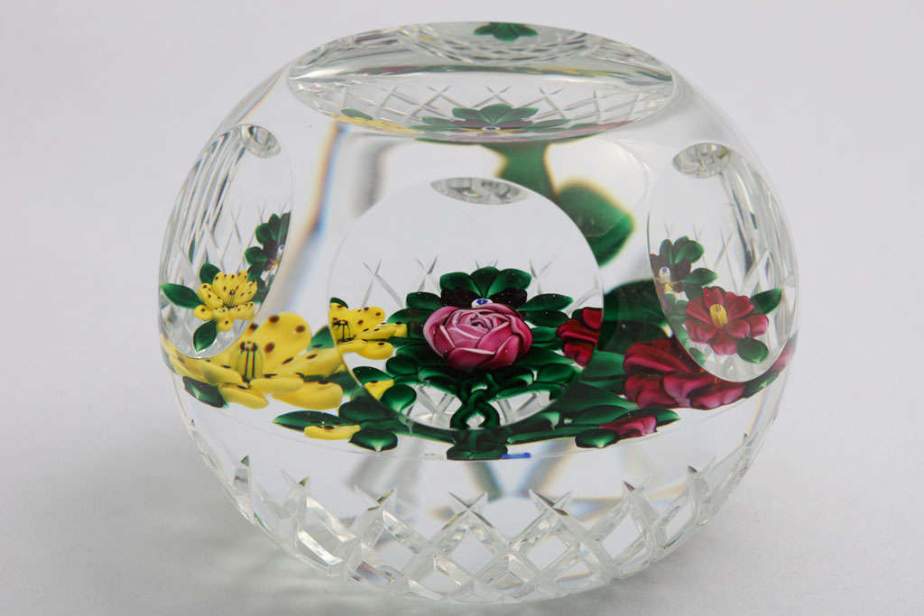 Ray and Bob Banford Bouquet Paperweight at 1stDibs