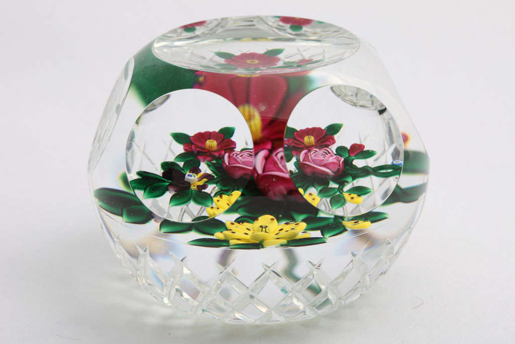 Ray and Bob Banford Bouquet Paperweight at 1stDibs