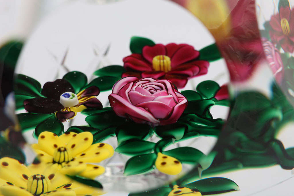 Ray and Bob Banford Bouquet Paperweight at 1stDibs