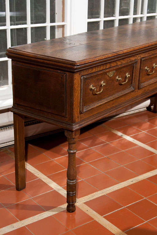 English Oak Server / Huntboard at 1stDibs