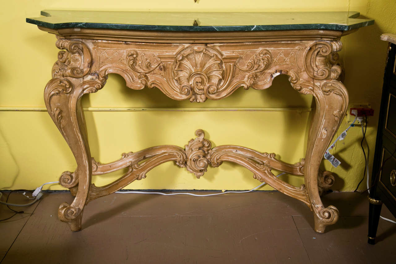 Pair of French Baroque Style Consoles by Jansen at 1stDibs
