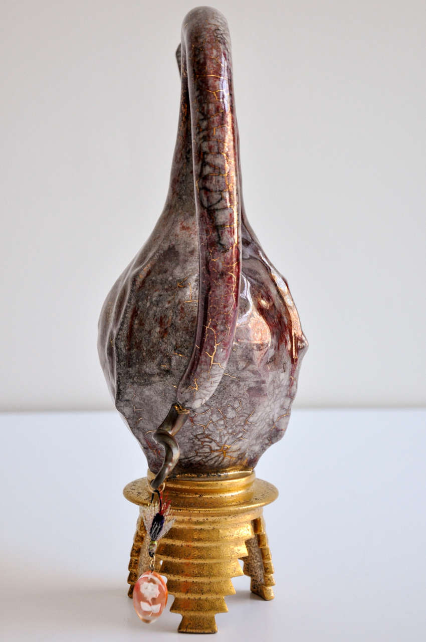 Porcelain "Mystery" Ewer by Ceramic Artist Adrian Saxe, 1997 For Sale ...