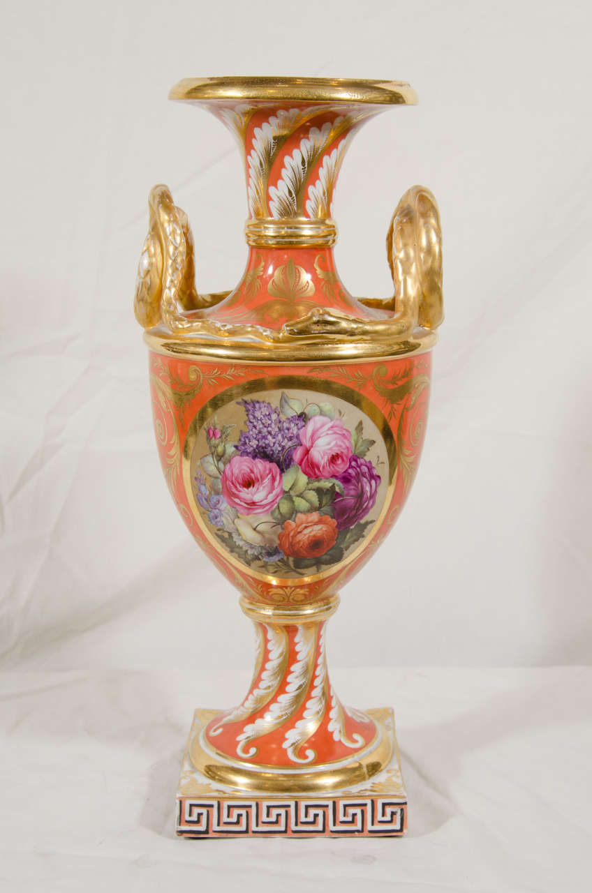 Antique Porcelain Vases by Derby at 1stDibs