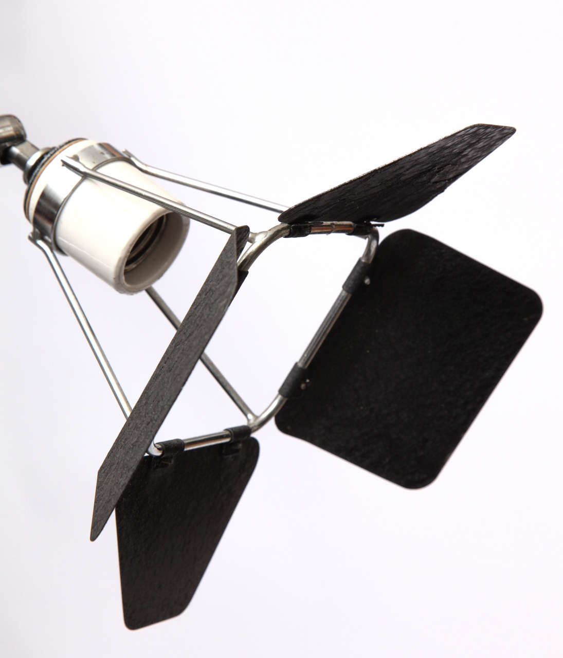 1970s Architectural Boom Floor Lamp by Curtis Jere at 1stDibs