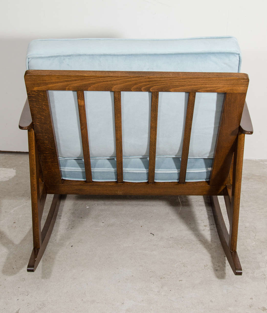 Mid Century Danish Style Rocking Chairs For Sale at 1stDibs