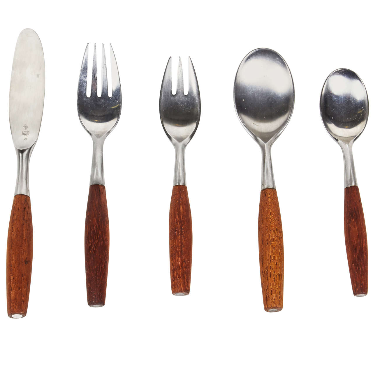 Dansk Danish Modern "Jette" Flatware Set designed by Jens Quistgaard at ...
