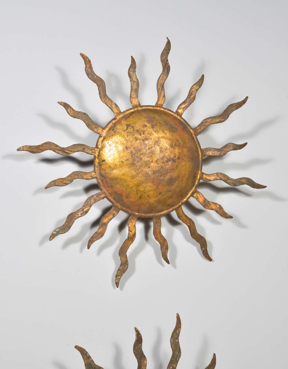 1940's Italian Sun Sconces For Sale at 1stDibs
