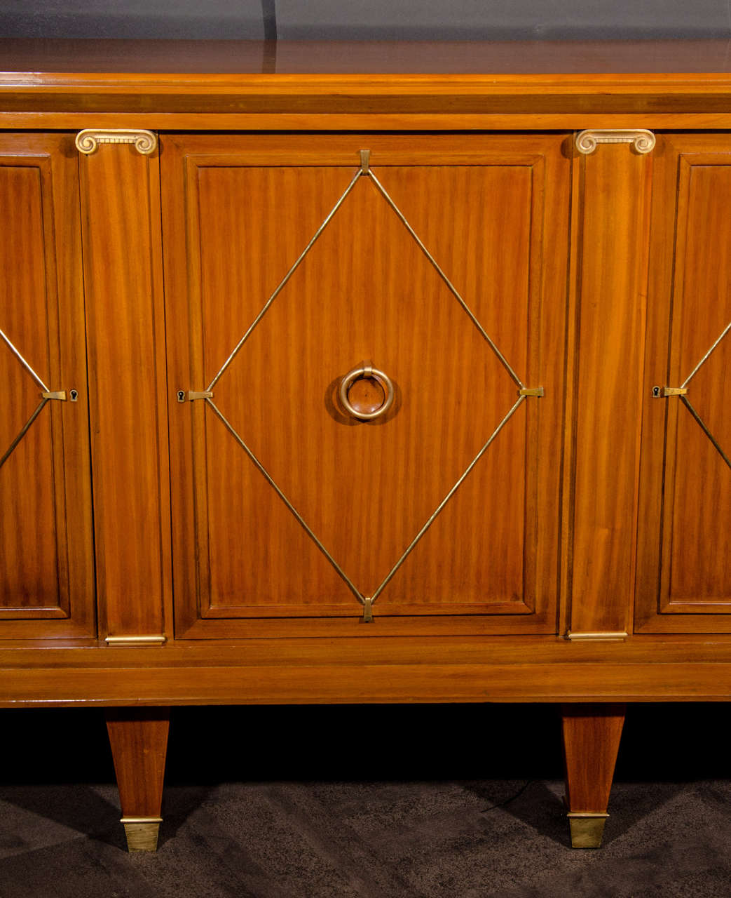 Rare Art Deco Directoire Style Cabinet or Sideboard Designed by Pierre ...