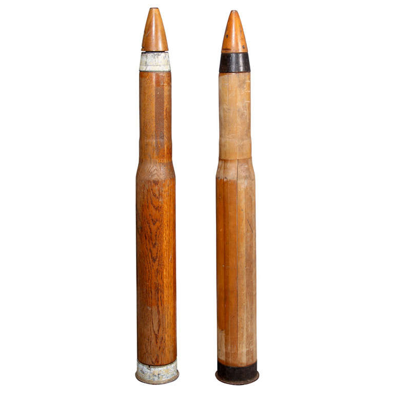 Pair Navy Test Shells at 1stDibs