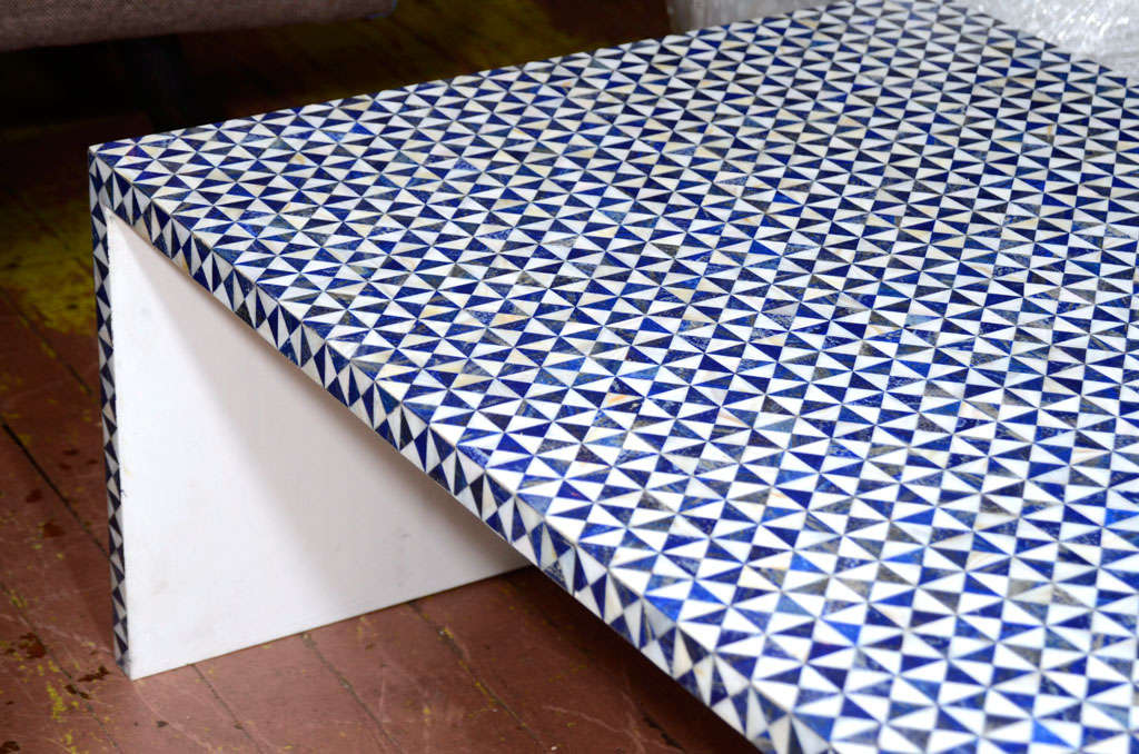 Indian Lapis Lazuli Low Table at 1stDibs