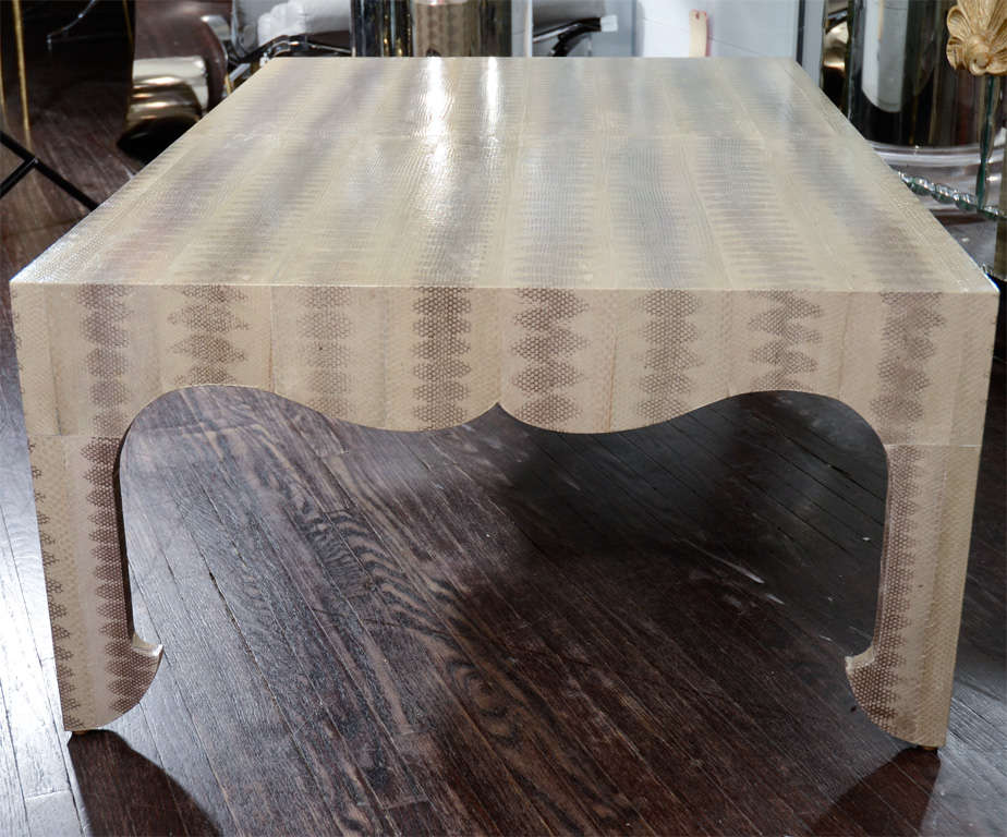 Custom Python Cocktail Table For Sale at 1stDibs | custom cocktail tables