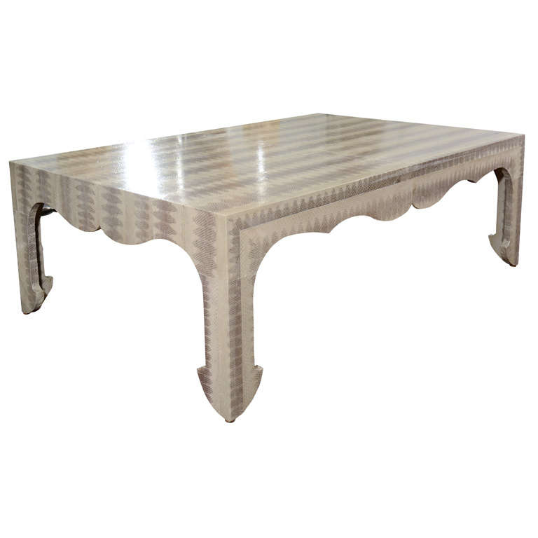 Custom Python Cocktail Table For Sale at 1stDibs | custom cocktail tables
