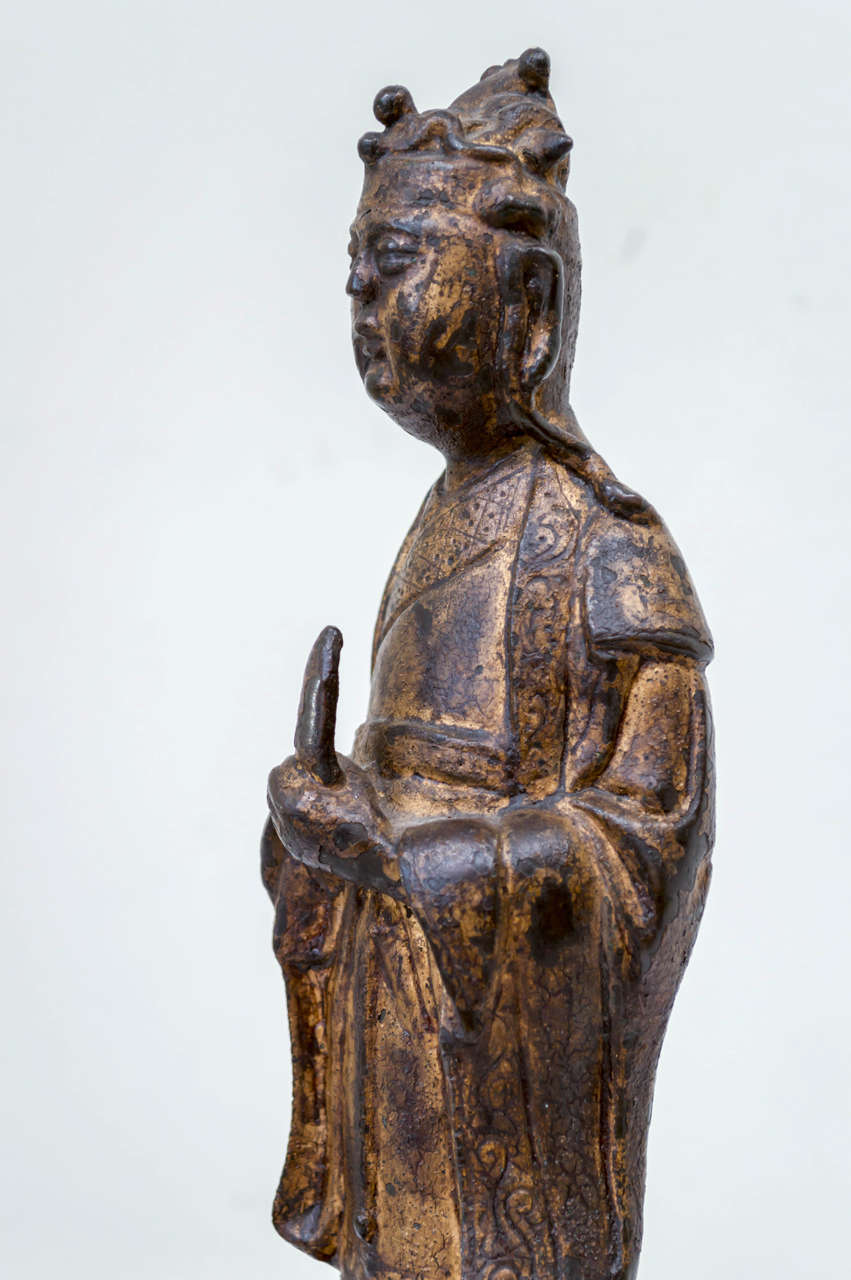 17th Century Chinese Bronze Ming Dynasty Statue at 1stDibs | ming ...