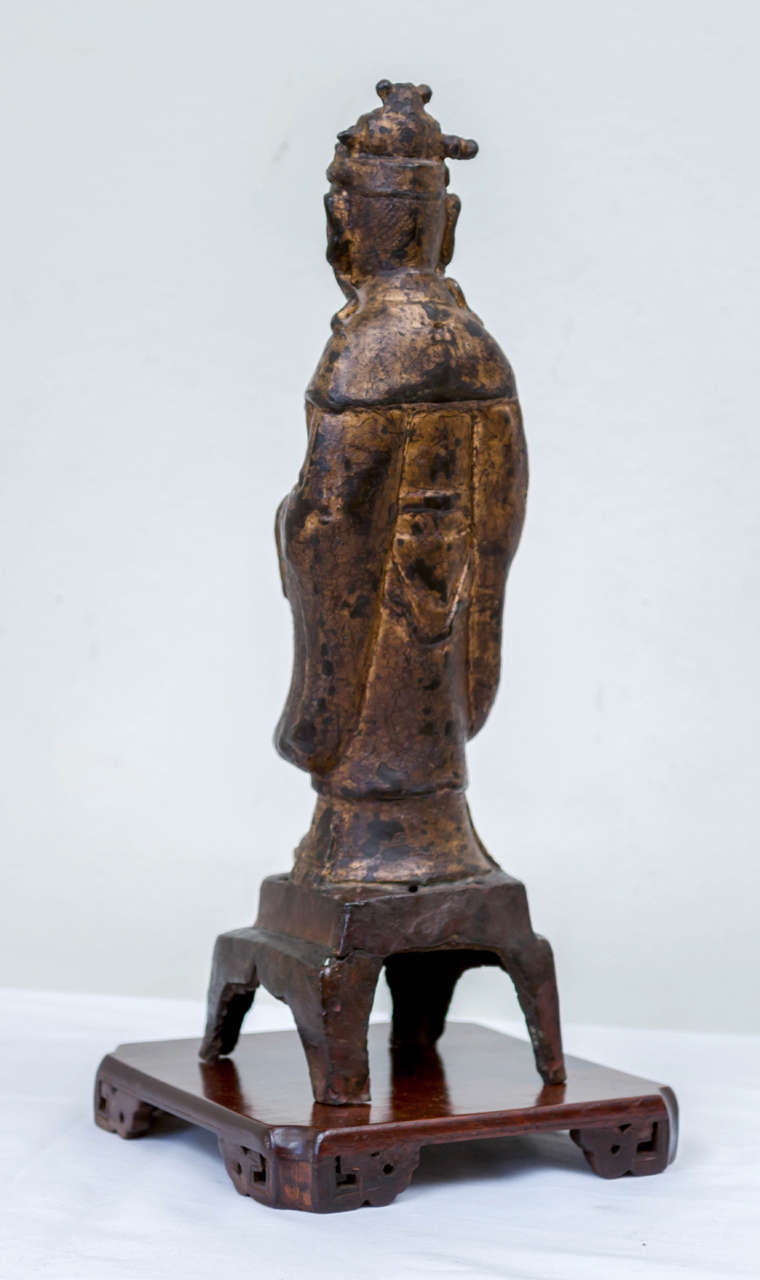 17th Century Chinese Bronze Ming Dynasty Statue at 1stDibs | ming ...