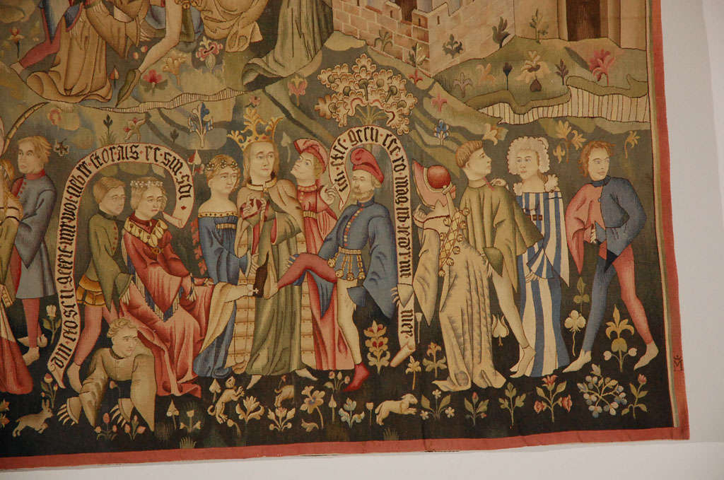 ---Antique English Tapestry--- For Sale at 1stDibs