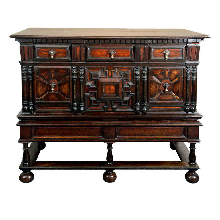 German Chest on Stand For Sale at 1stDibs