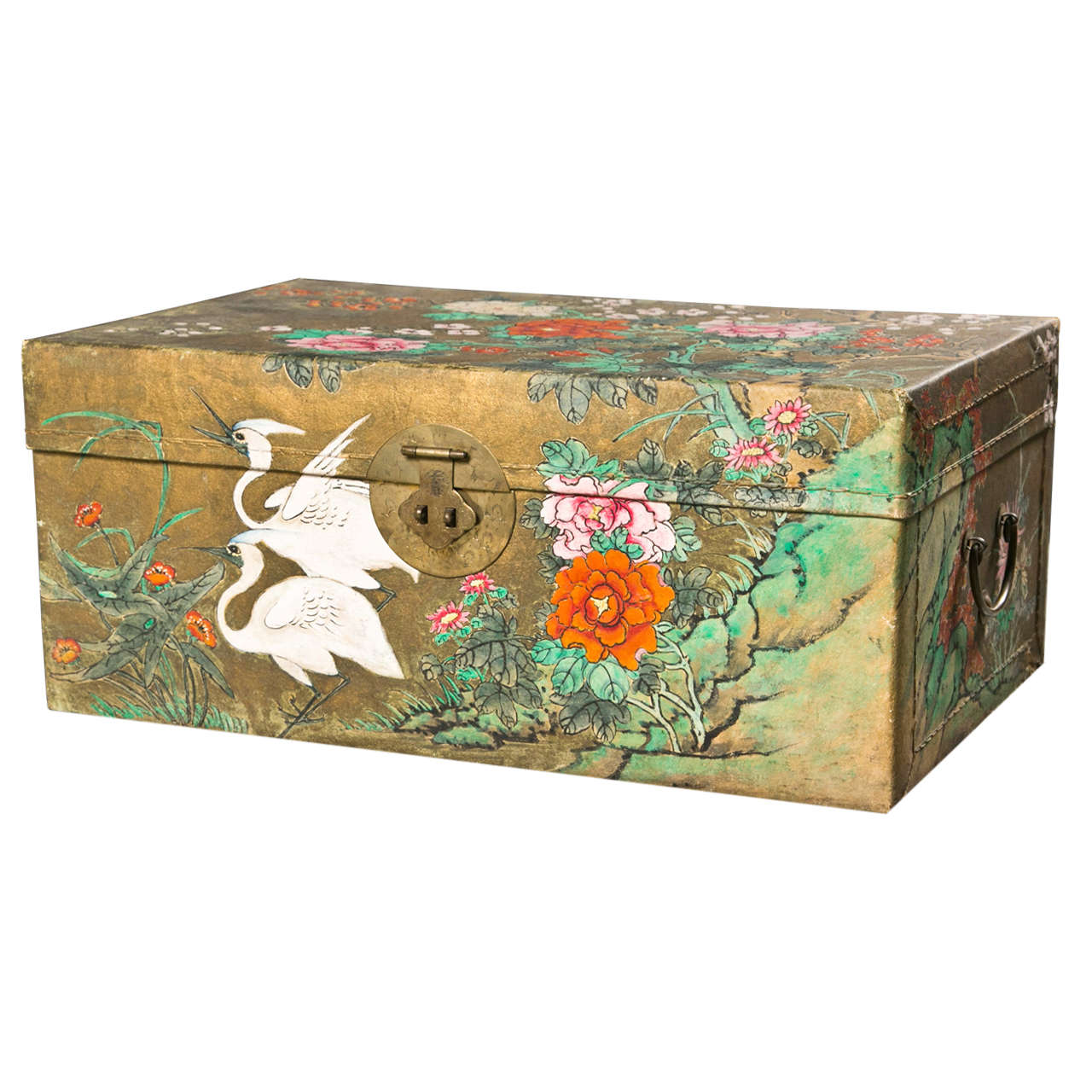 19th Century Chinese Trunk For Sale at 1stDibs