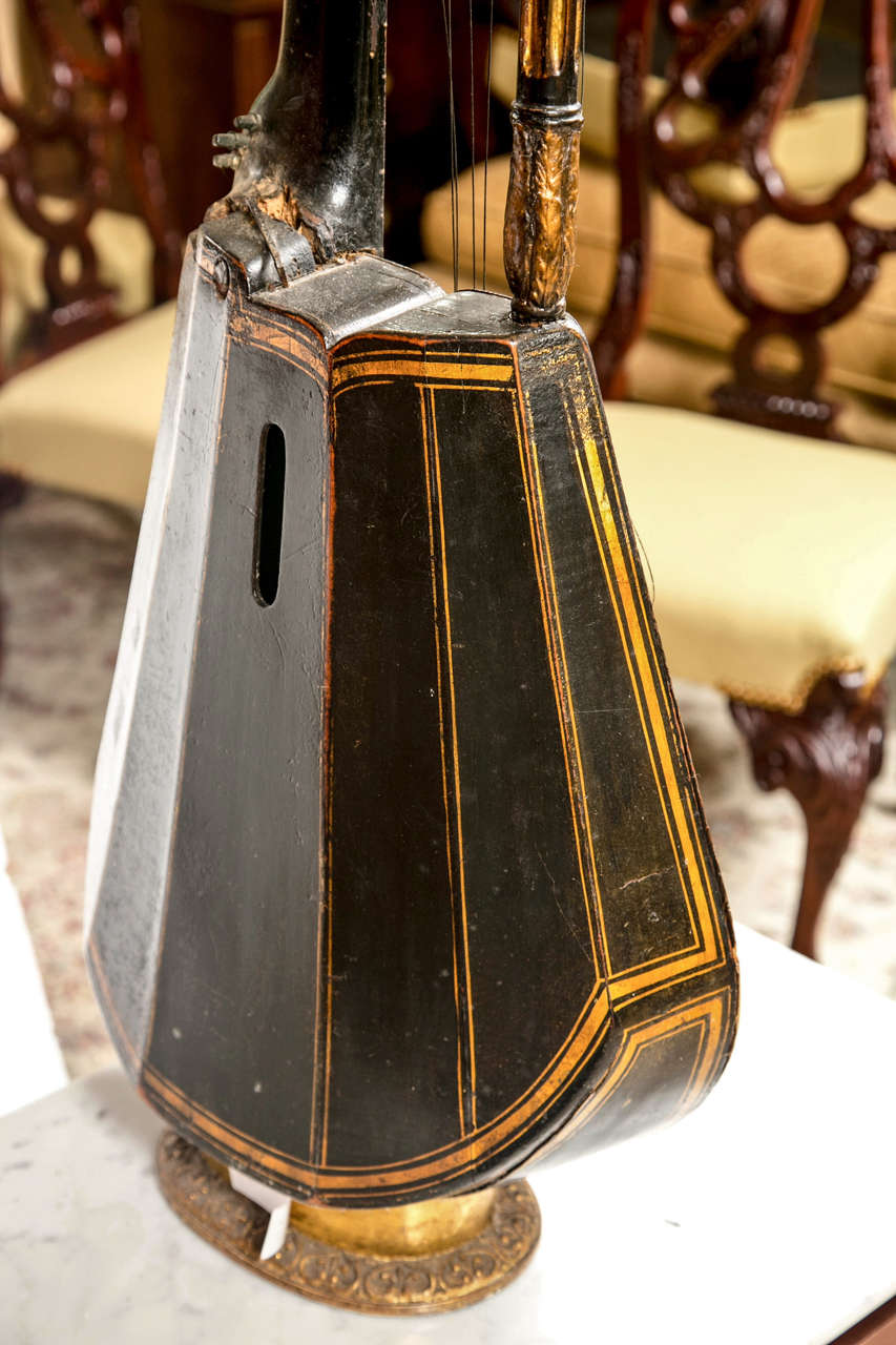 19th Century Harp Lute Edward Light at 1stDibs | harp lute for sale ...