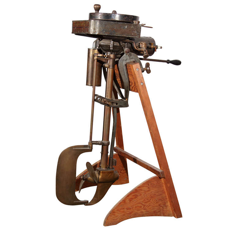 'Motorgo' Vintage Vintage Row Boat Motor at 1stDibs | rowboat motor ...