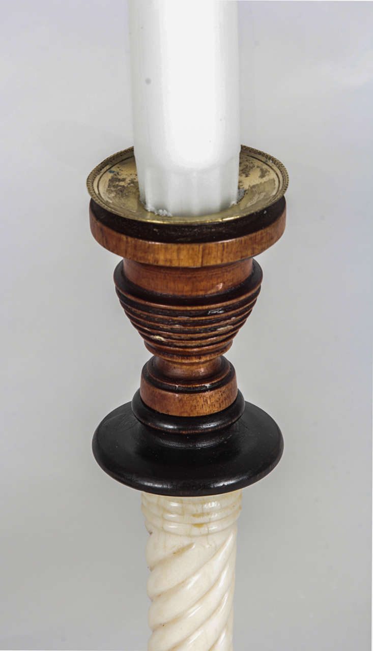 Pair Danish Candlesticks at 1stDibs