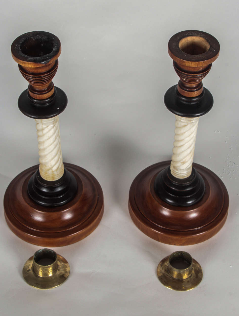 Pair Danish Candlesticks at 1stDibs