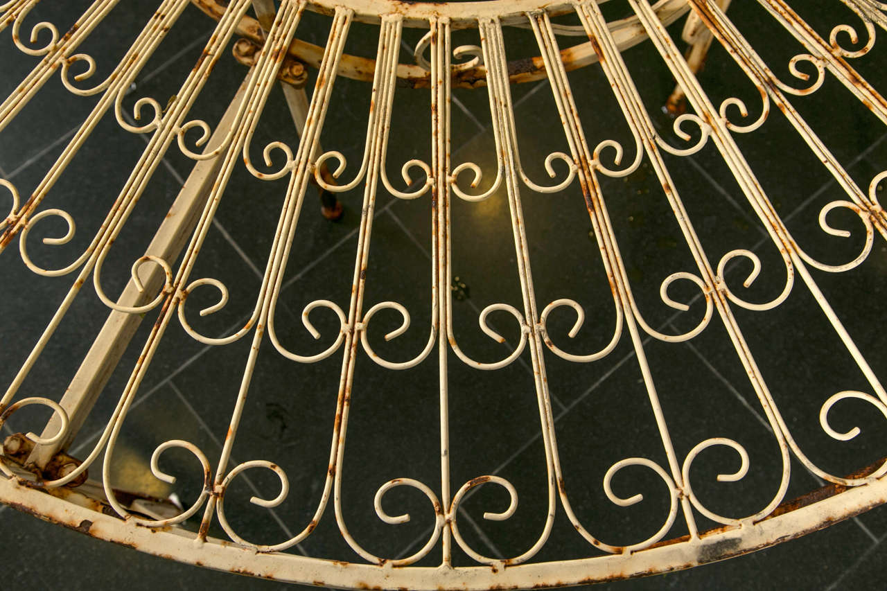 English Iron Tree Surround, Early 20th Century at 1stDibs