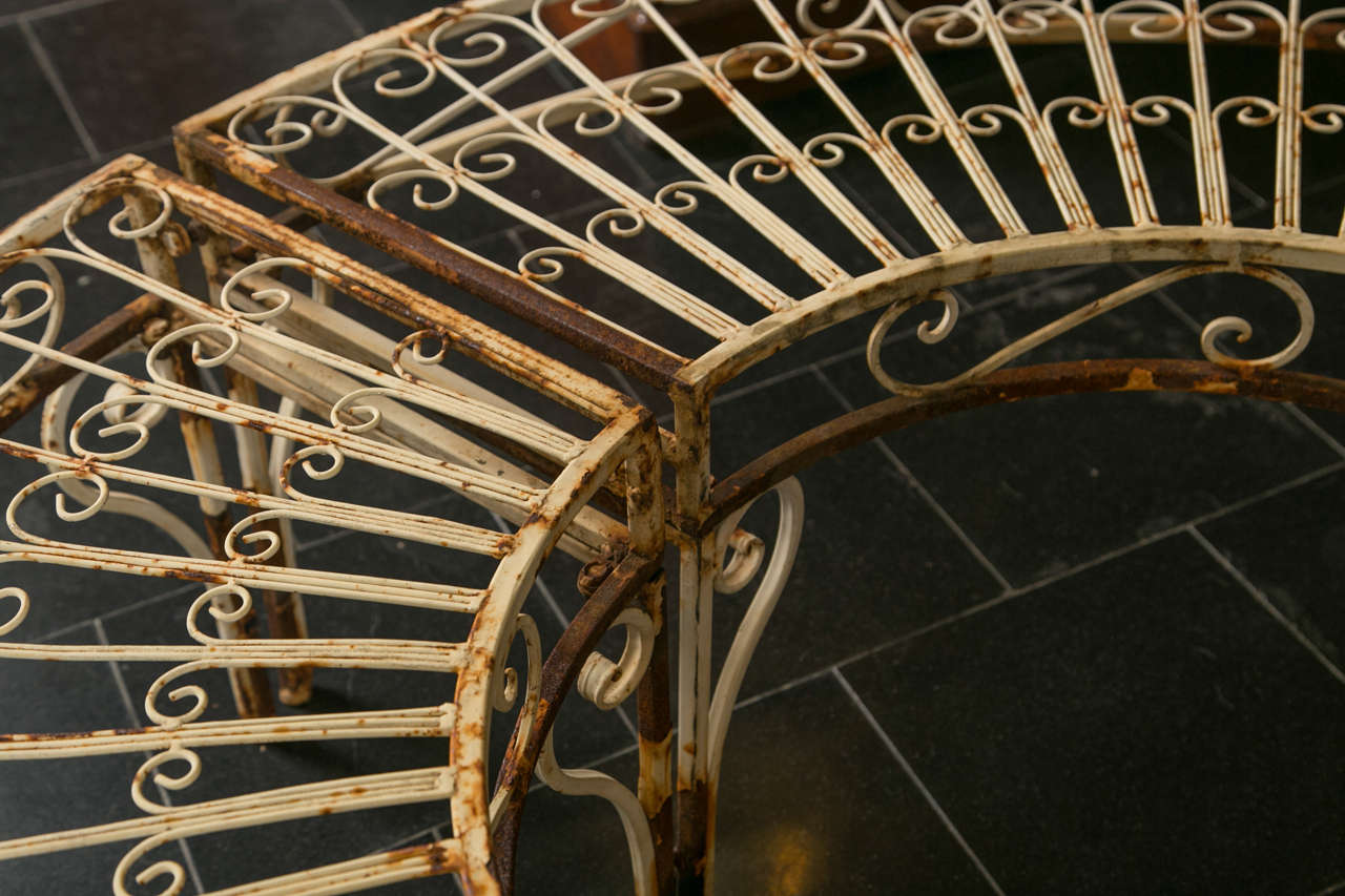 English Iron Tree Surround, Early 20th Century at 1stDibs