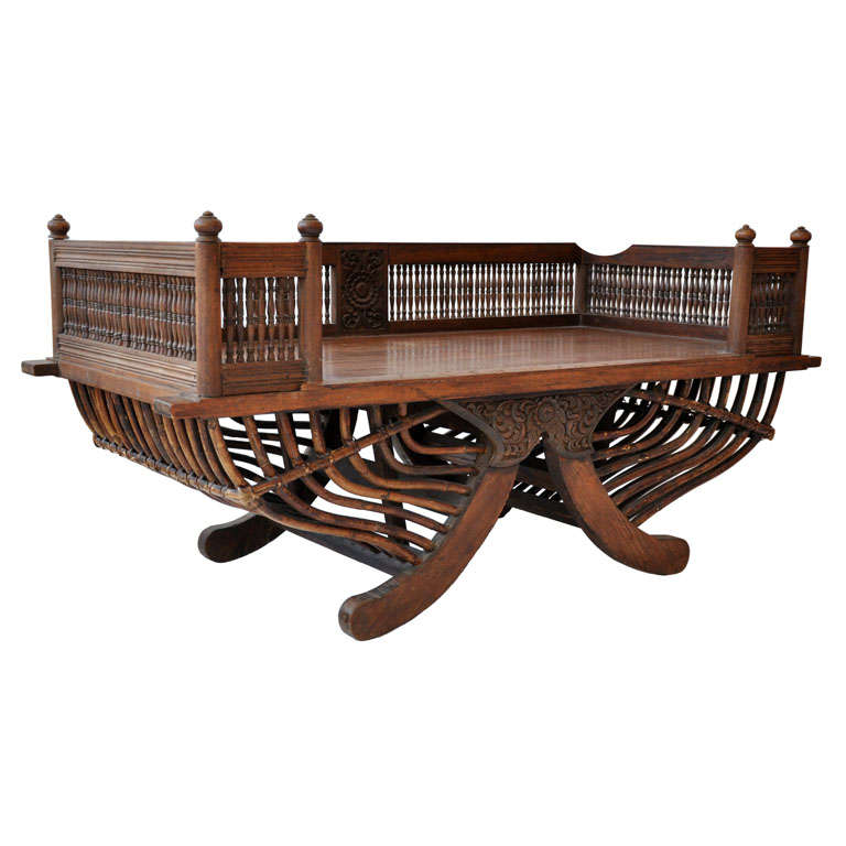 Antique Authentic Wooden Elephant Saddle at 1stDibs | elephant saddle chair
