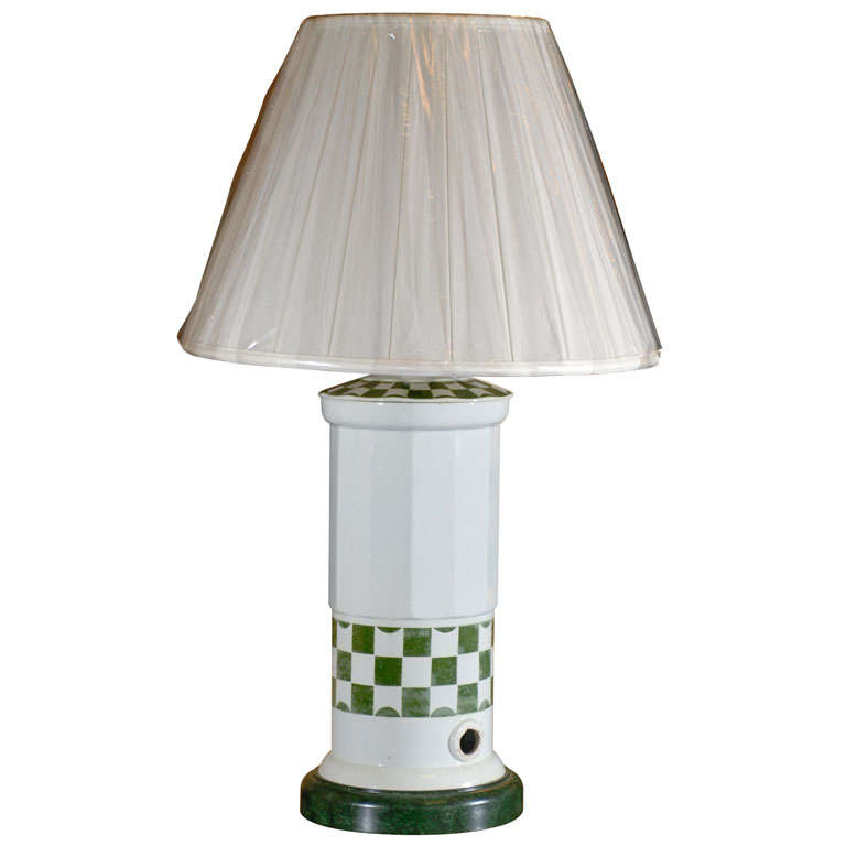 French Mustard Jar Table Lamp at 1stDibs