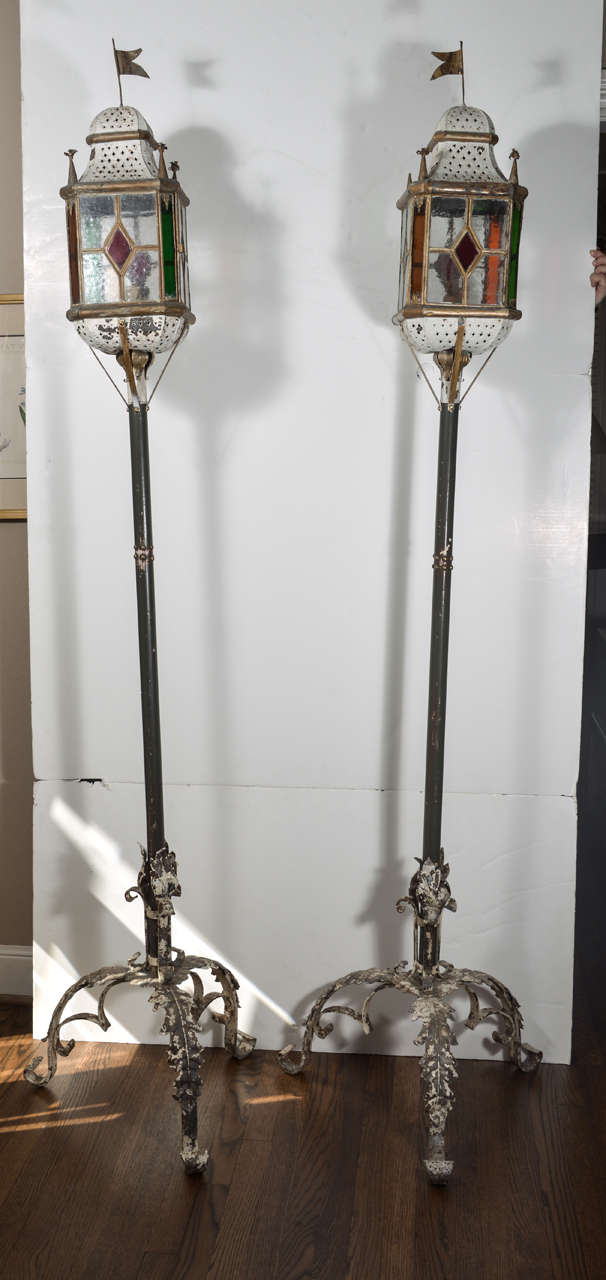 Pair of 18th c. Venetian Processional Lanterns at 1stDibs