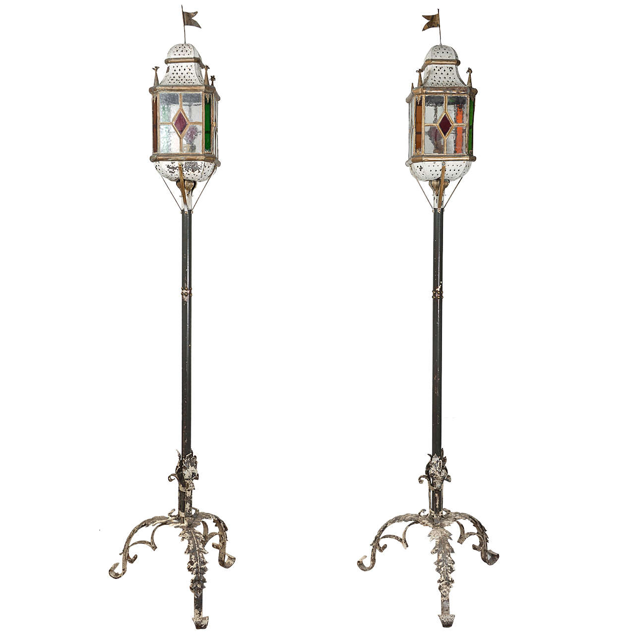 Pair of 18th c. Venetian Processional Lanterns at 1stDibs