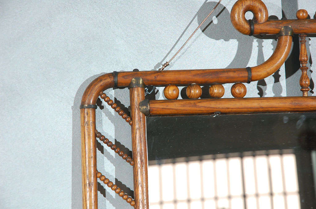 Victorian Stick and Ball Framed Mirror For Sale at 1stDibs | stick on ...