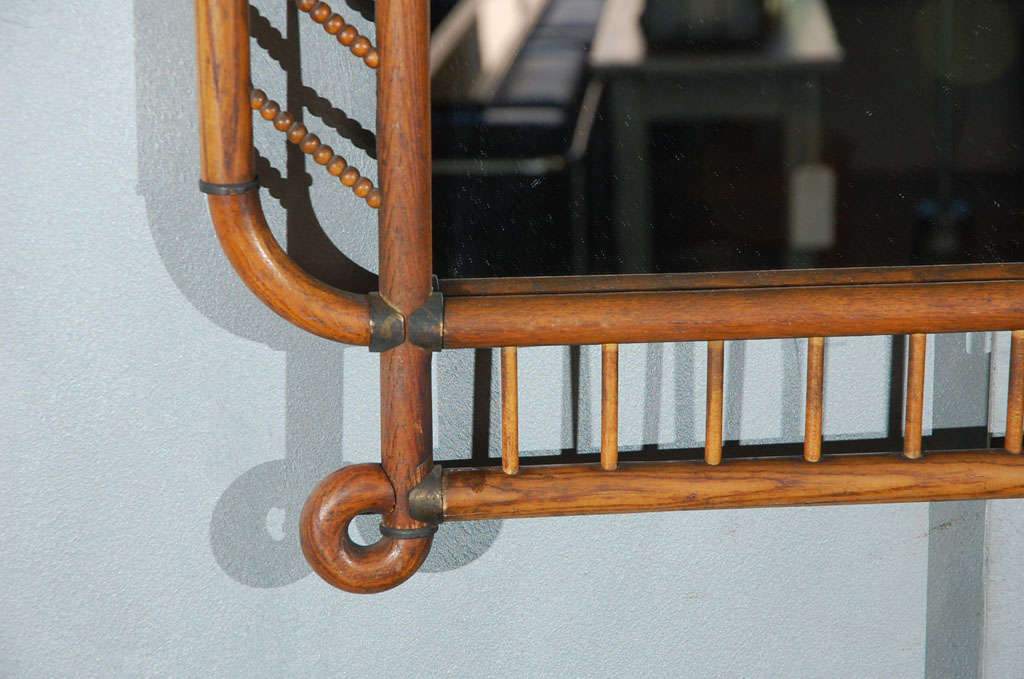 Victorian Stick and Ball Framed Mirror For Sale at 1stDibs | stick on ...