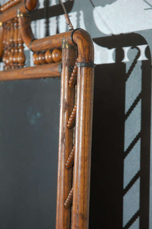 Victorian Stick and Ball Framed Mirror For Sale at 1stDibs | stick on ...